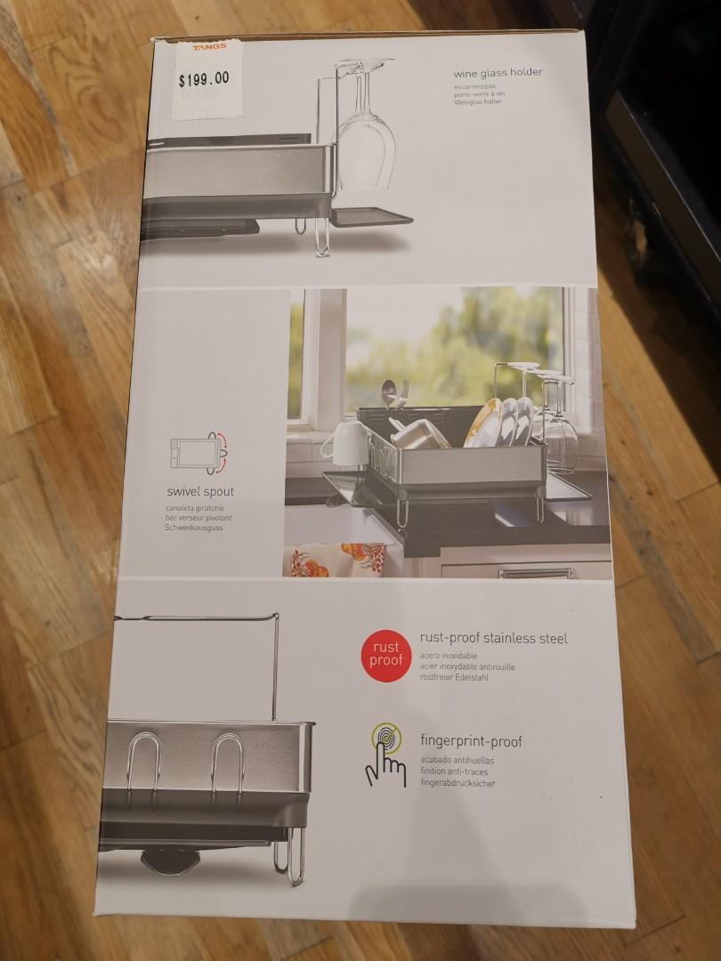 Simple human dish rack wine glass holder, Furniture & Home Living ...