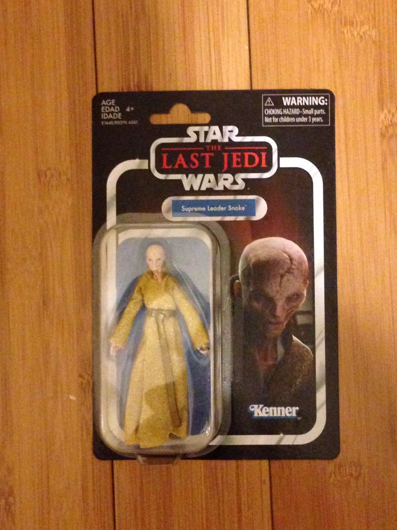 Star Wars 3.75" The Vintage Collection Supreme Leader Snoke MOC ...