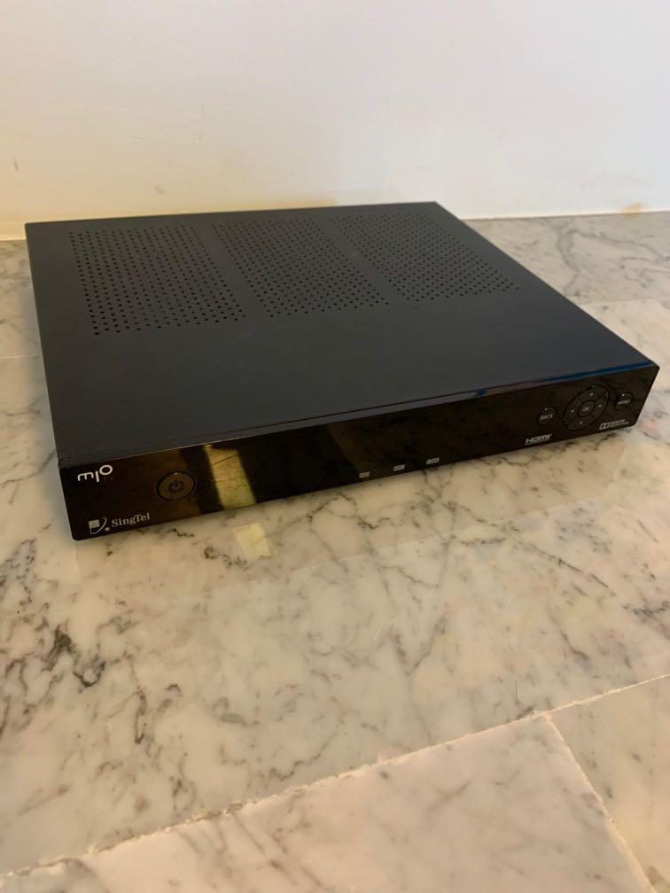 STB-3002 SingTel MIO TV Box, TV & Home Appliances, TV & Entertainment ...