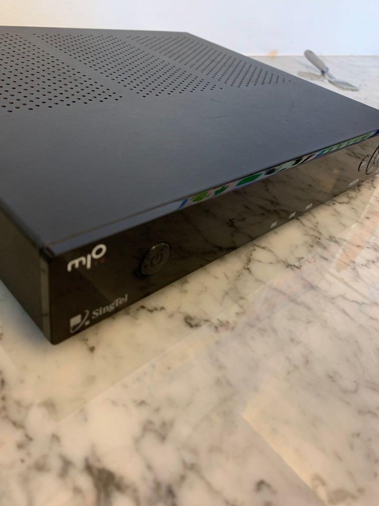 STB-3002 SingTel MIO TV Box, TV & Home Appliances, TV & Entertainment ...