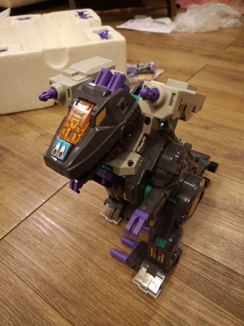 Takara Vintage 1986 Transformers G1 Trypticon D-63 Scramble City BIB 99 ...