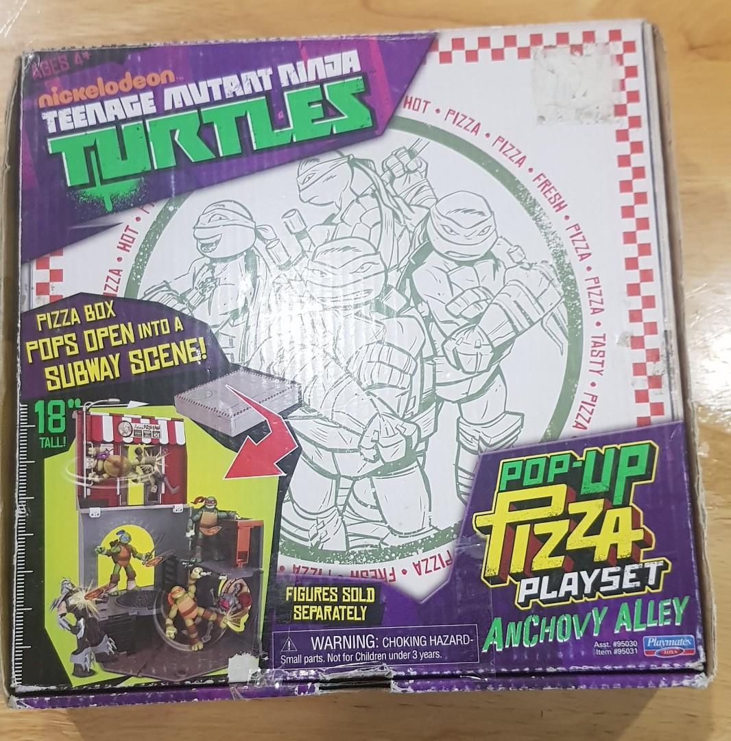 TMNT Pop-up playset, Hobbies & Toys, Toys & Games on Carousell
