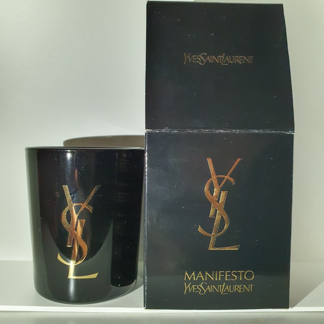 YSL Yves Saint Laurent Manifesto Scented Candle, Beauty & Personal Care ...