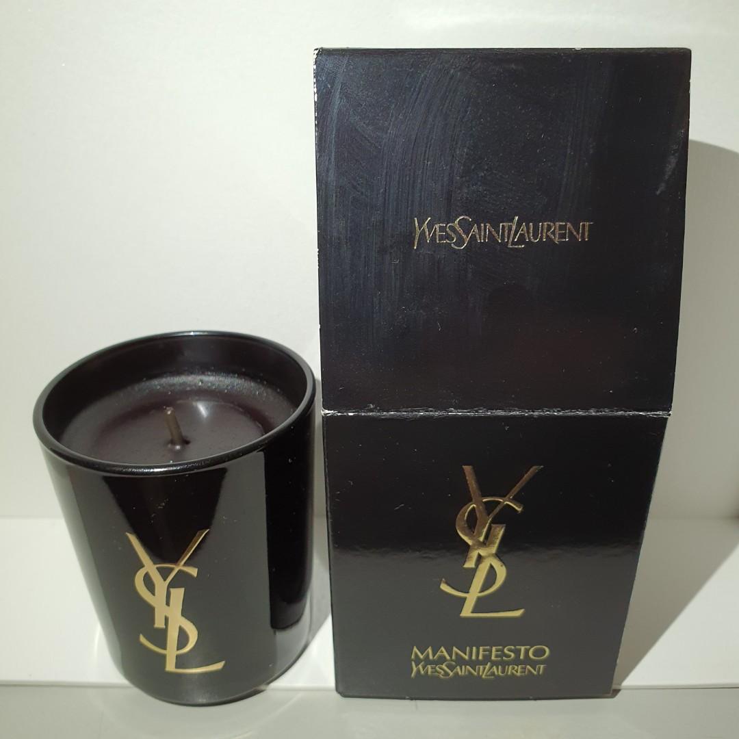 YSL Yves Saint Laurent Manifesto Scented Candle, Beauty & Personal Care ...