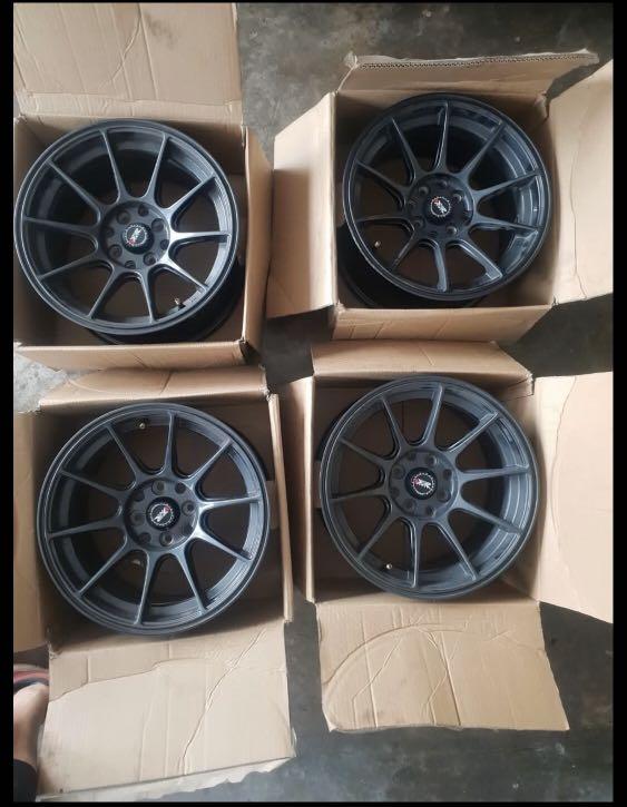 15” XXR rims, Car Accessories, Tyres & Rims on Carousell