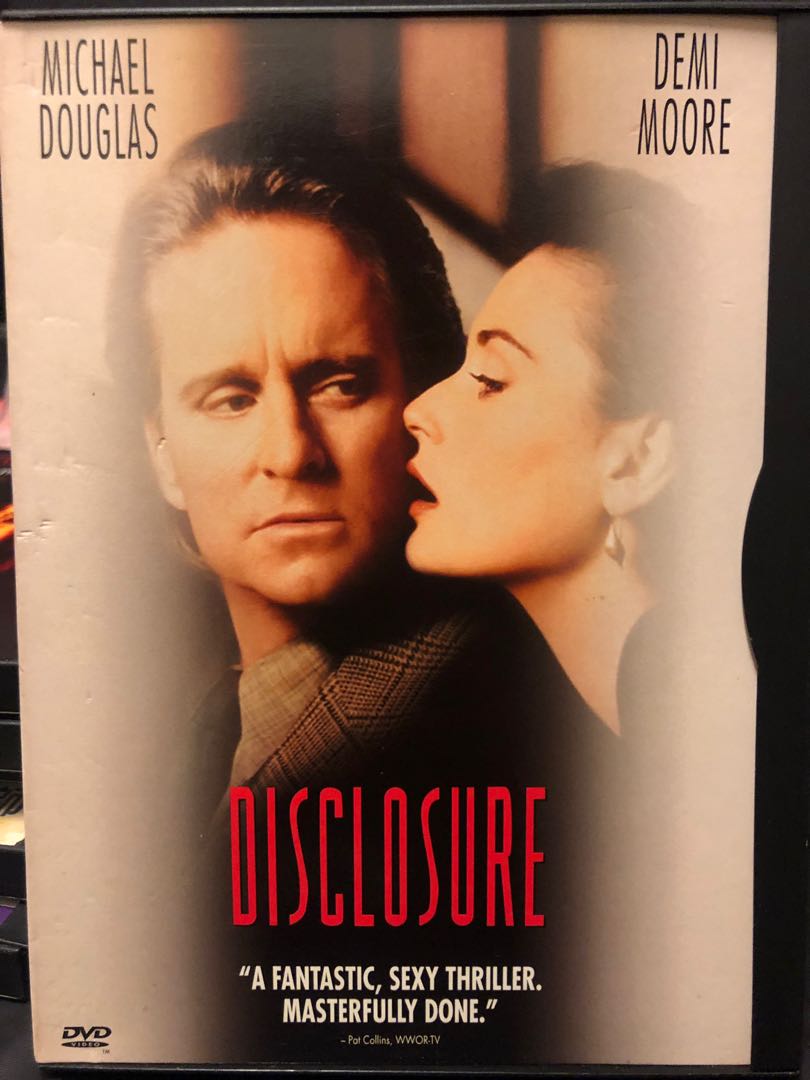桃色機密 Disclosure 紙盒收藏版 中文絕版DVD 麥克道格拉斯 (華爾街、黑雨) 黛咪摩爾, 電視及其他電器 , 電視及其他電器 ...
