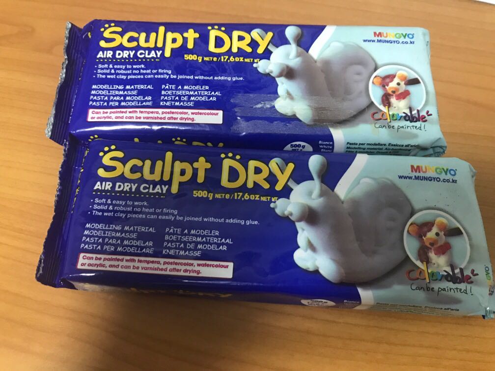 Air dry clay, Hobbies & Toys, Stationery & Craft, Craft Supplies ...
