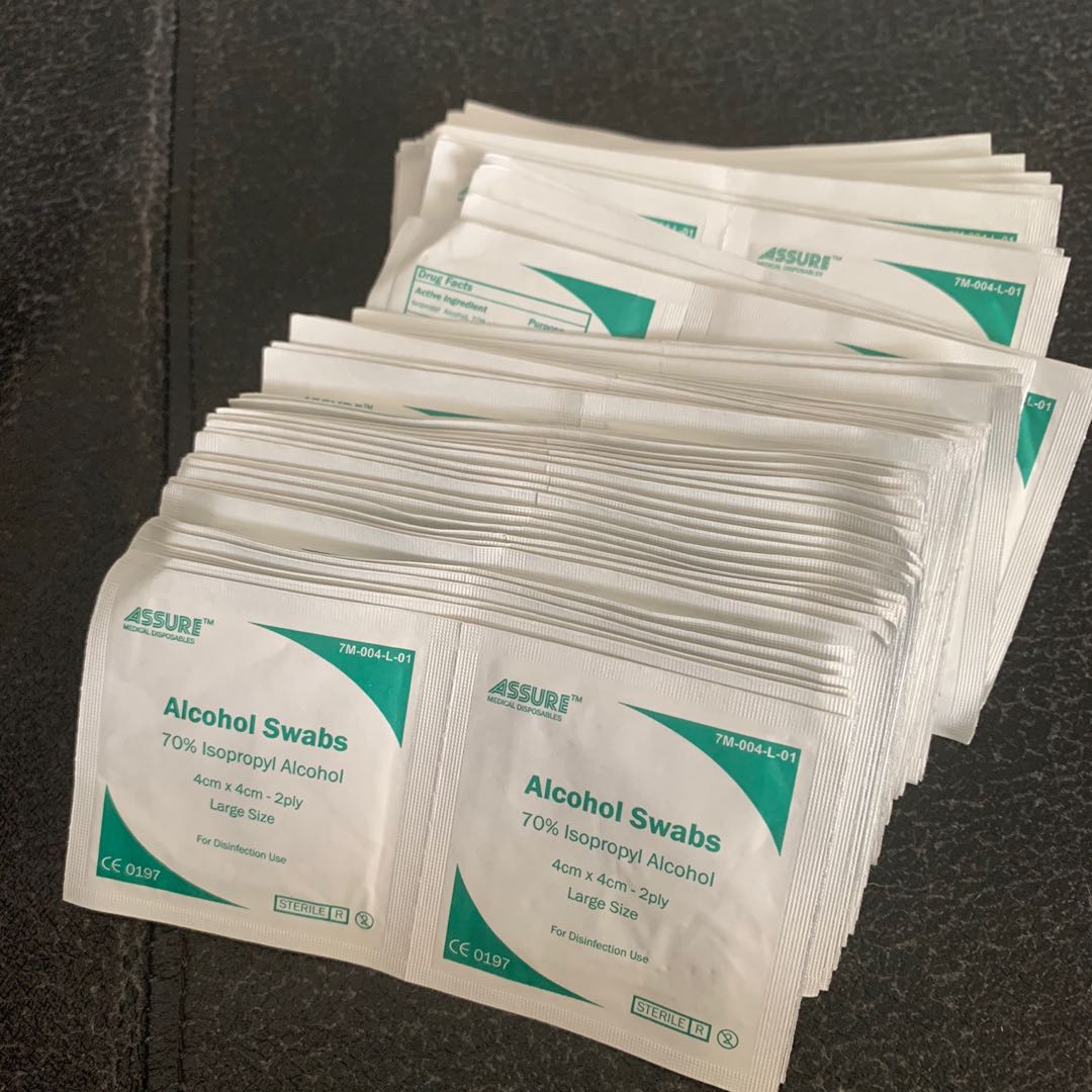 Alcohol Swabs, Beauty & Personal Care, Sanitisers & Disinfectants on ...