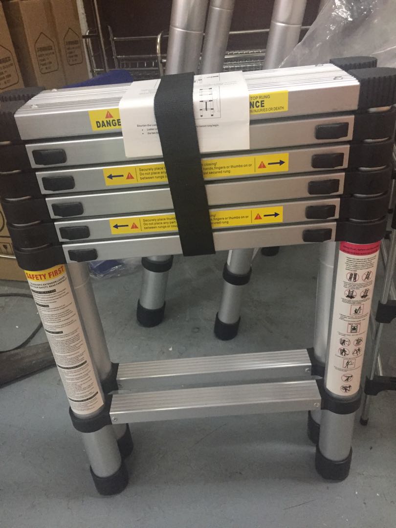 Aluminium Extension Foldable Ladder(200cm), Gardening, Gardening Tools ...