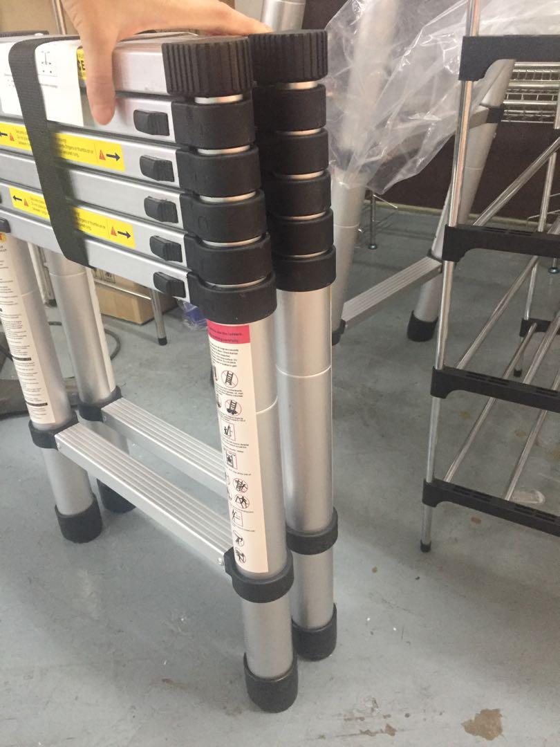 Aluminium Extension Foldable Ladder(200cm), Gardening, Gardening Tools ...