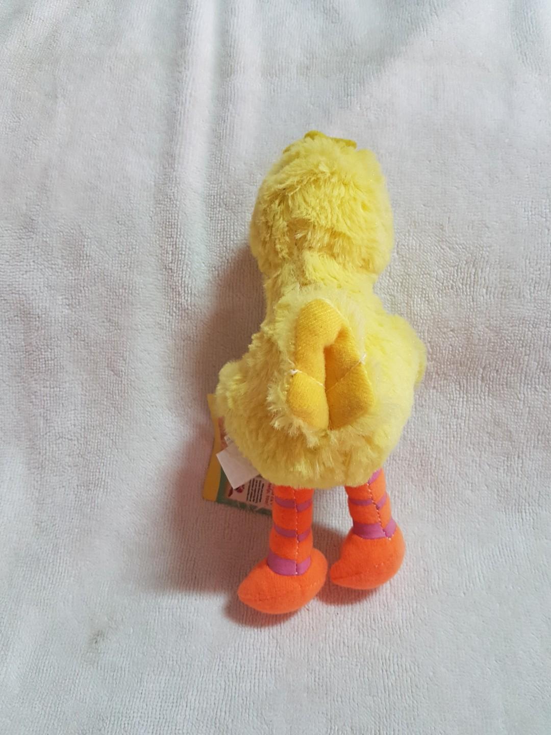 Authentic Sesame Street Big Bird with B Block Plush Toy, Hobbies & Toys ...