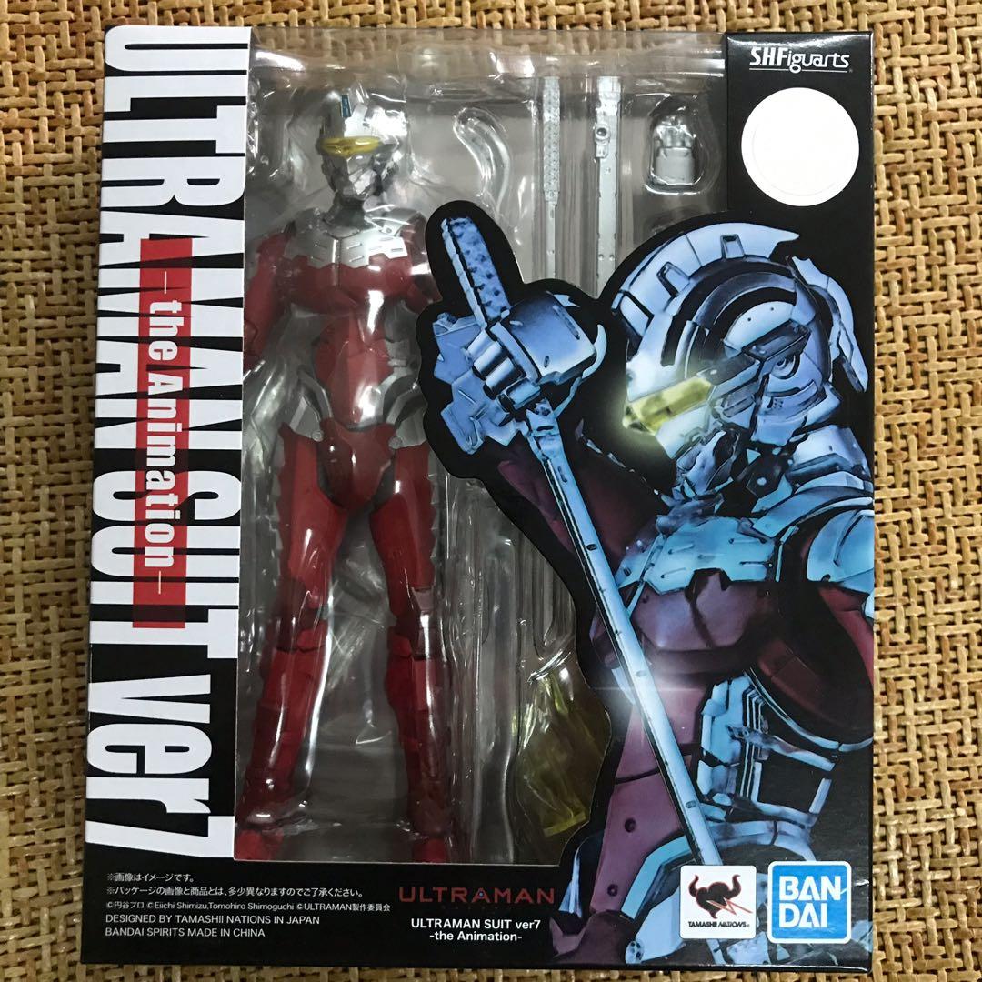 Bandai SHF S.H.Figuarts Ultraman The Animation - Ultraman Suit Ver 7 ...