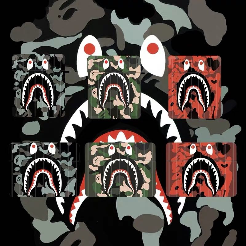 BRAND NEW AIRPODS PRO CASE - BATHING APE SHARK, Mobile Phones & Gadgets ...