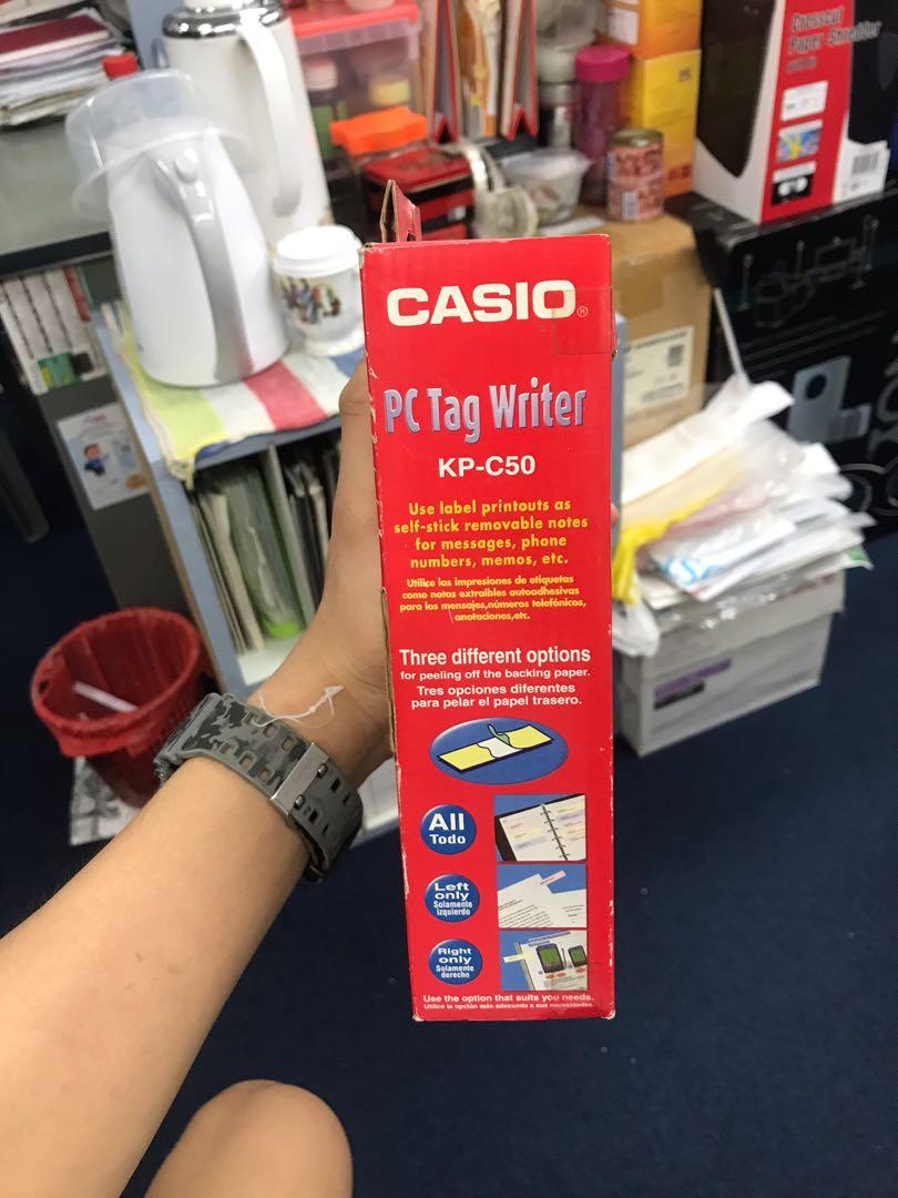 Casio KP-C50 printer mouse with thermal roll paper refill, Computers ...