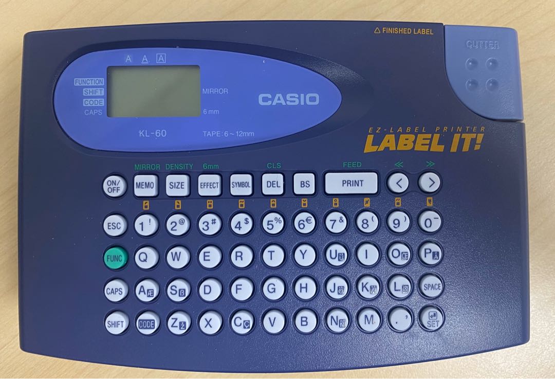 Casio Label Printer, Computers & Tech, Printers, Scanners & Copiers on ...