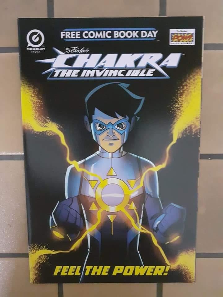 Chakra The Invincible #1 ( FCBD Special ) Jeevan Kang - Cover Art ...