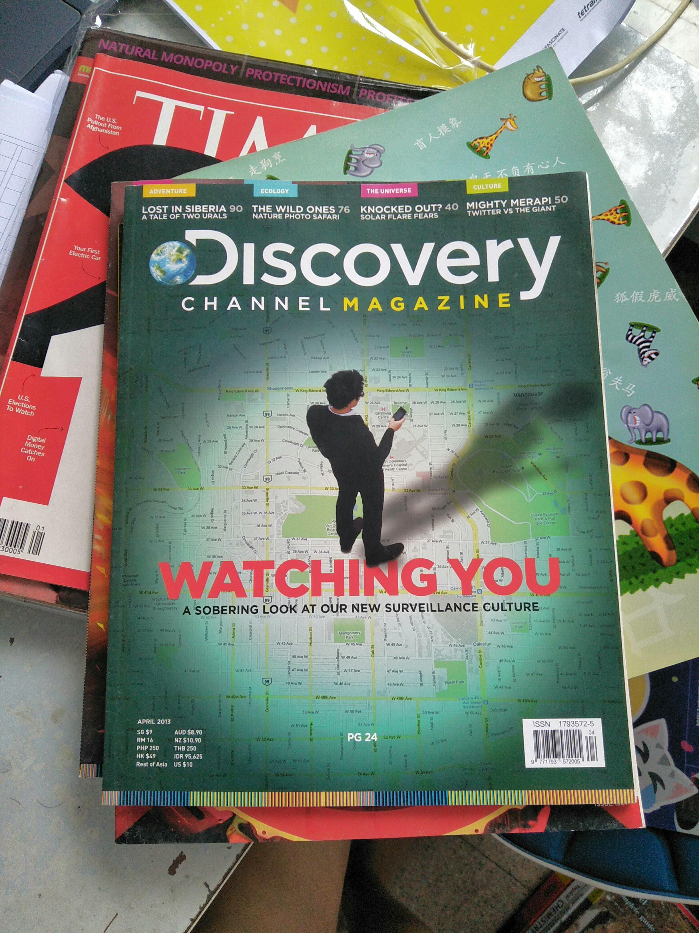Discovery channel magazine, Hobbies & Toys, Books & Magazines ...