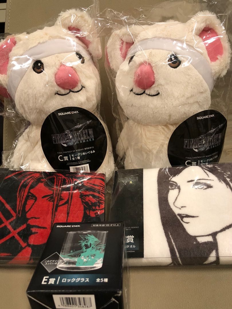 Final Fantasy FF7 Remake Moogle Plushie, Hobbies & Toys, Toys & Games ...