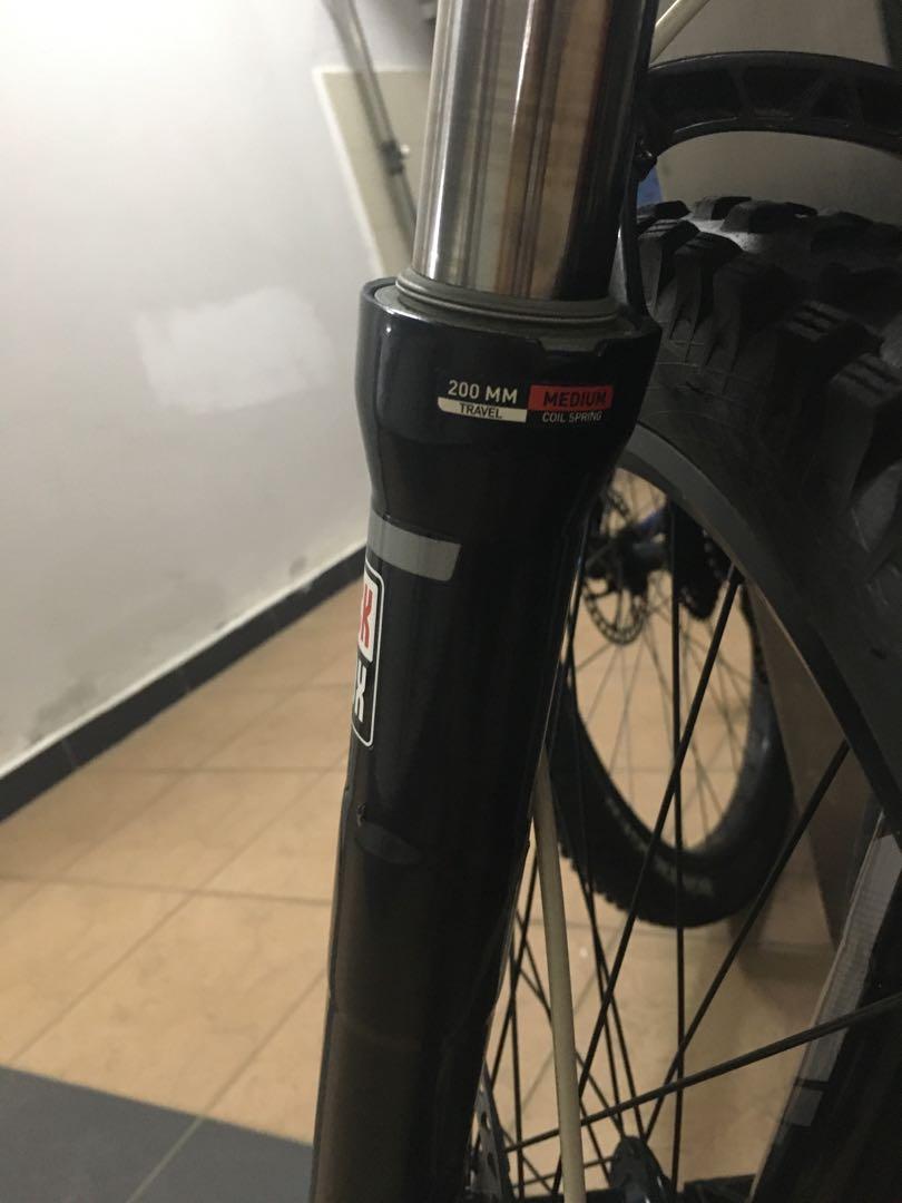 Fork Rock Shox Dual Crown Domain, Sports Equipment, Bicycles & Parts ...