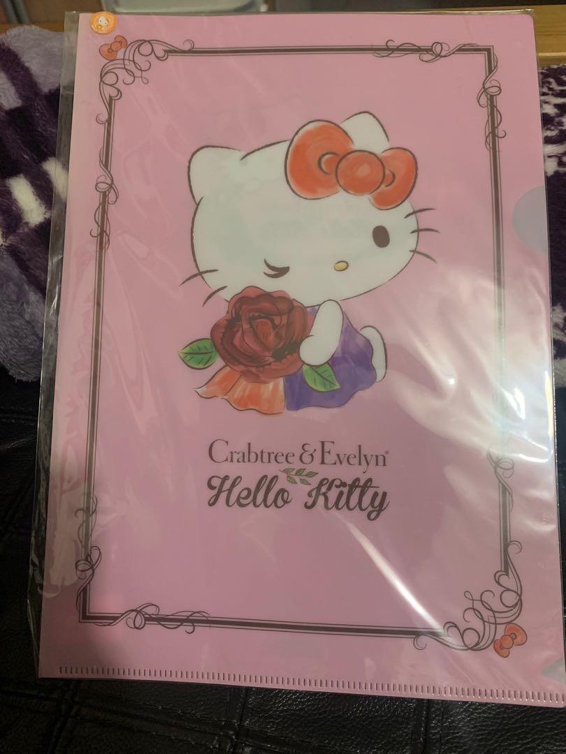 Hello Kitty file, 興趣及遊戲, 手作＆自家設計, 文具 - Carousell