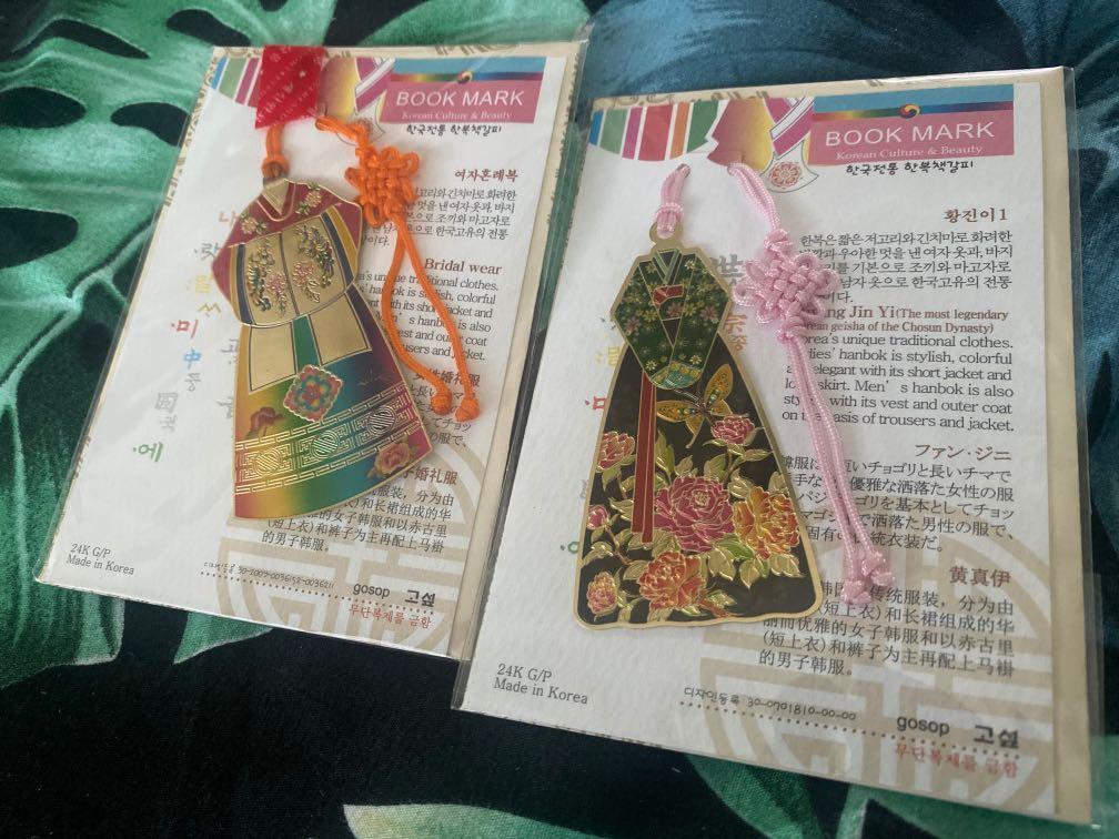 Korean Bookmark, Hobbies & Toys, Stationery & Craft, Stationery ...