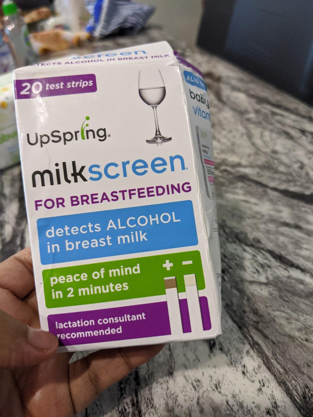 milkscreen (alcohol test in breast milk), Babies & Kids, Nursing ...