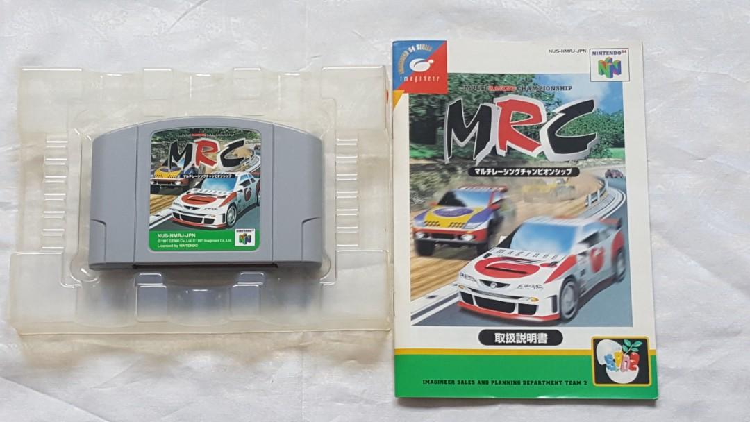 Nintendo 64 N64 MRC Multi Racing Championship, Video Gaming, Video Games, Nintendo on Carousell