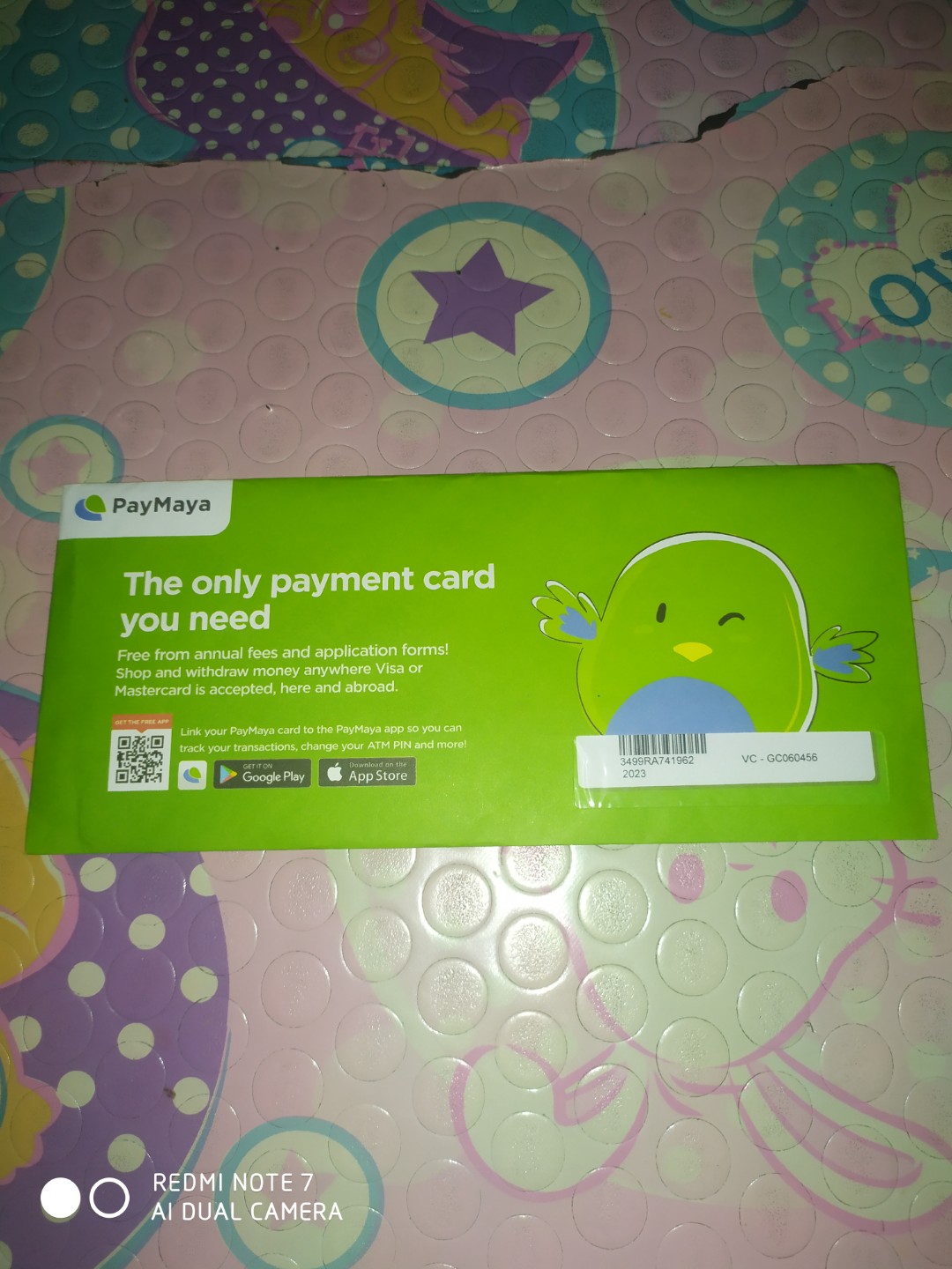 paymaya card, Tickets & Vouchers, Store Credits on Carousell