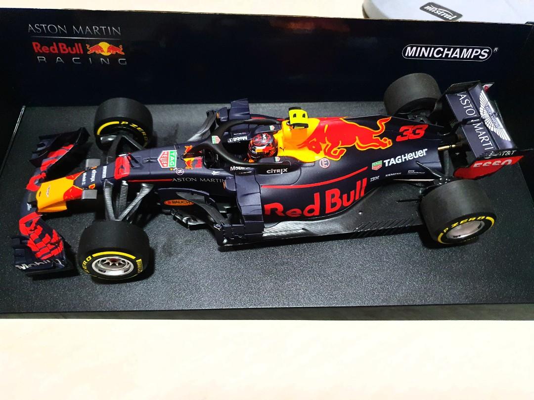 RB14 - Max Verstappen 2018 Red Bull Racing 1:18, Hobbies & Toys, Toys ...