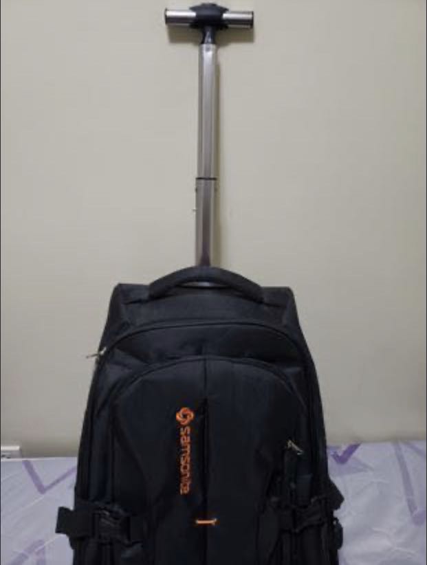 Samsonite Spinner and backpack for travel, Luxury, Bags & Wallets on ...