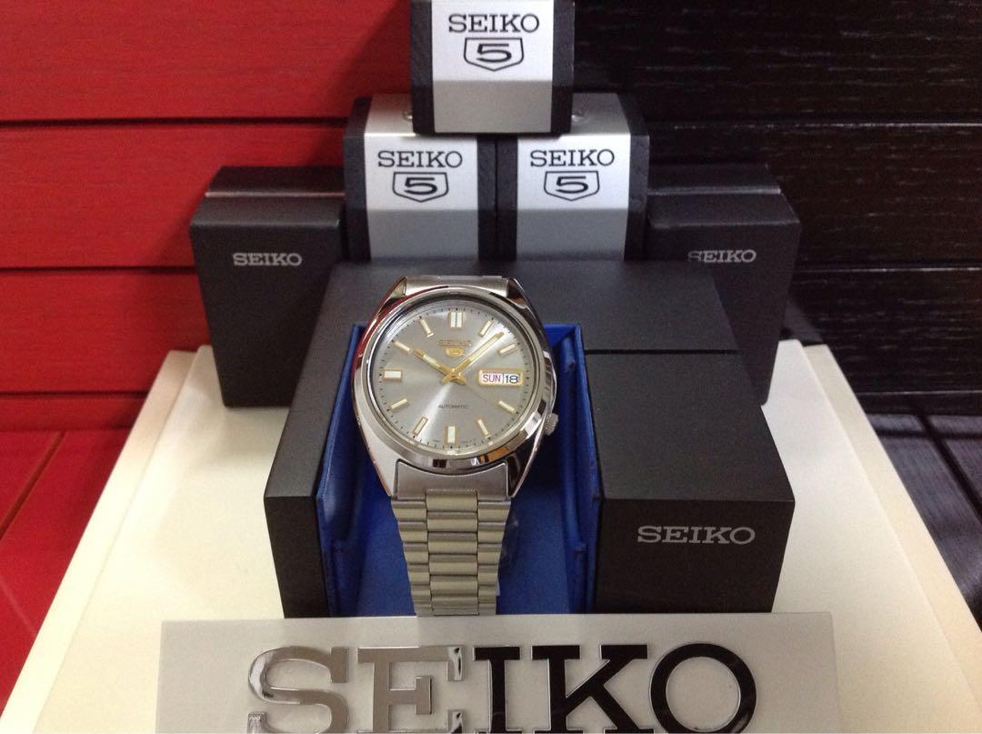 Seiko 5 SNXS75 Automatic Steel Watch Classic SNXS75K Brand New SNXS ...