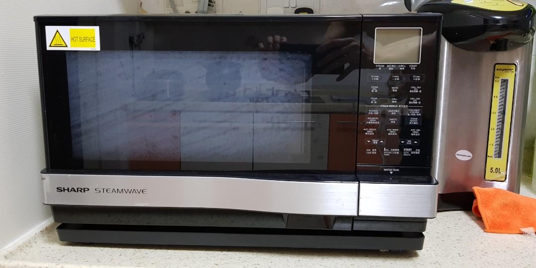 Sharp Steamwave AX-1100 Microwave Oven, TV & Home Appliances, Kitchen ...
