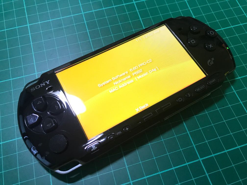 Sony Psp 3000 Slim Piano Black GT special edition, Video Gaming, Video Game Consoles ...