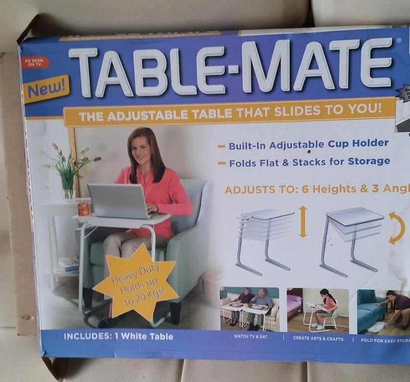 Table Mate, Adjustable personal pc table, Furniture & Home Living ...
