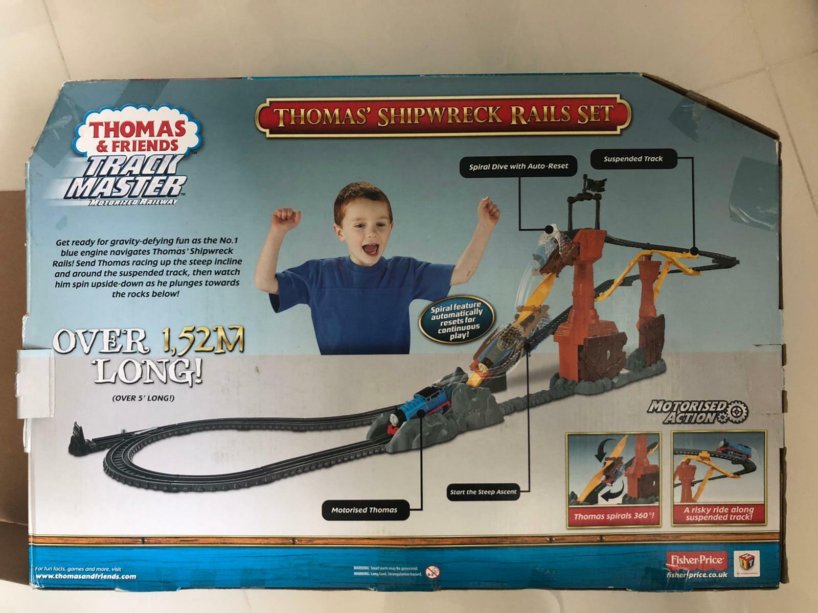 Thomas & Friends Track Master Thomas Shipwreck Rails Set, Hobbies ...