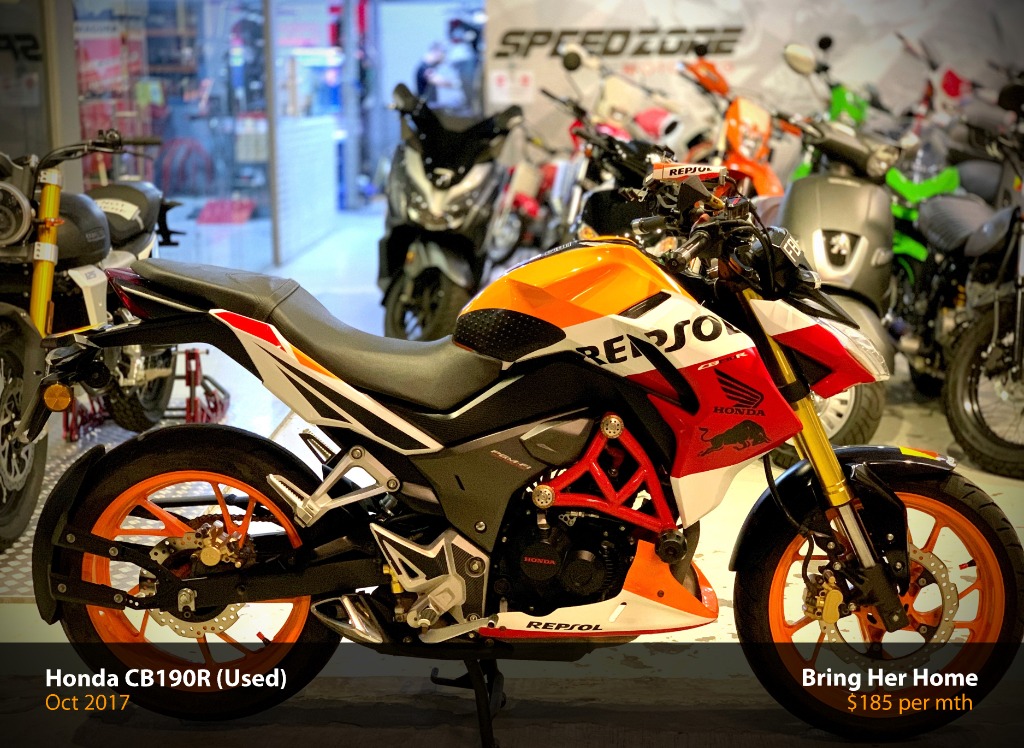 Used Honda CB190R Repsol 2017, Motorcycles, Motorcycles for Sale, Class ...