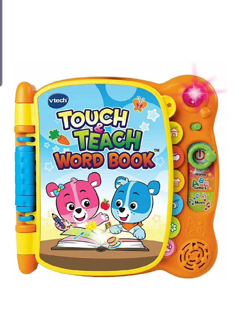 Vtech Touch & Learn Work Book, Babies & Kids, Infant Playtime on Carousell
