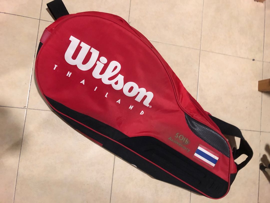 Wilson tennis bag, Sports Equipment, Sports & Games, Racket & Ball ...