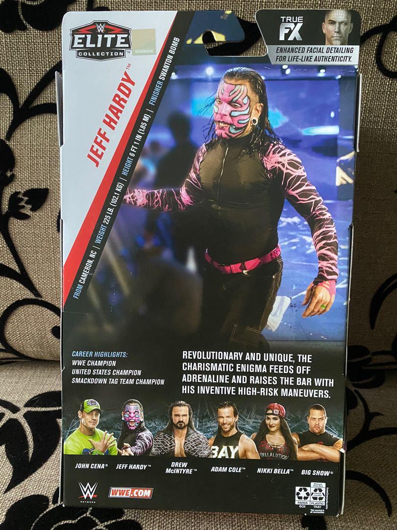 WWE Elite Series 71: Jeff Hardy, Hobbies & Toys, Toys & Games on Carousell