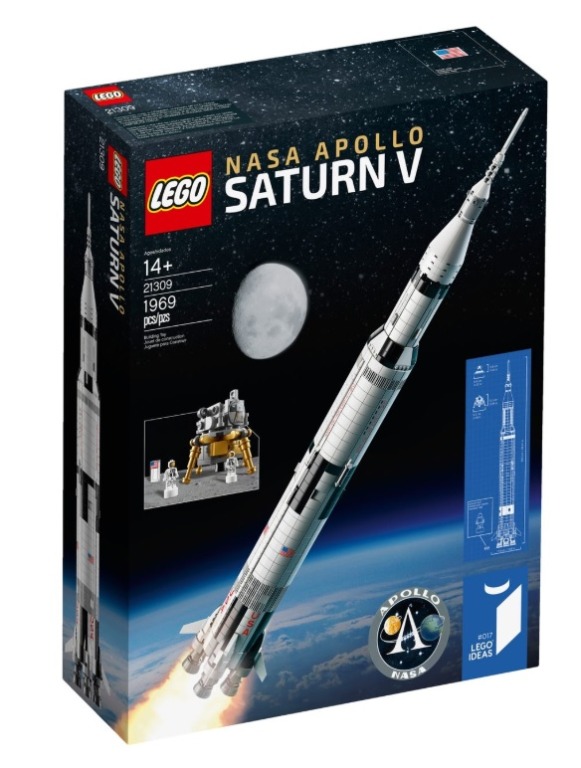 21309 NASA Apollo Saturn V Rocket, Hobbies & Toys, Toys & Games on ...