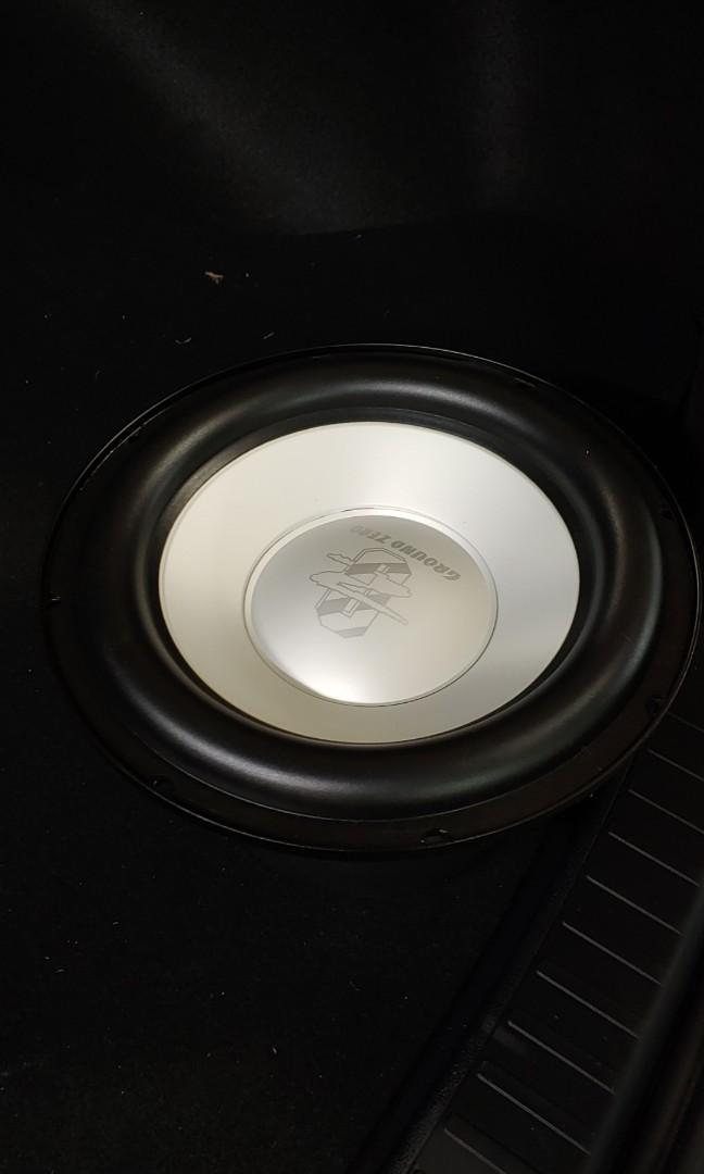 8 Months Old Ground Zero Plutonium GZPW 10SQ 10" Hi End SQ Subwoofer ...