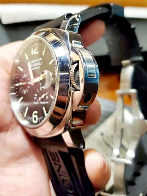 【已交流】沛納海 Pam090 Panerai Luminor pam 090 自動上鍊 動能顯示 日期顯示 黑色面盤, 名牌精品, 精品手錶 ...