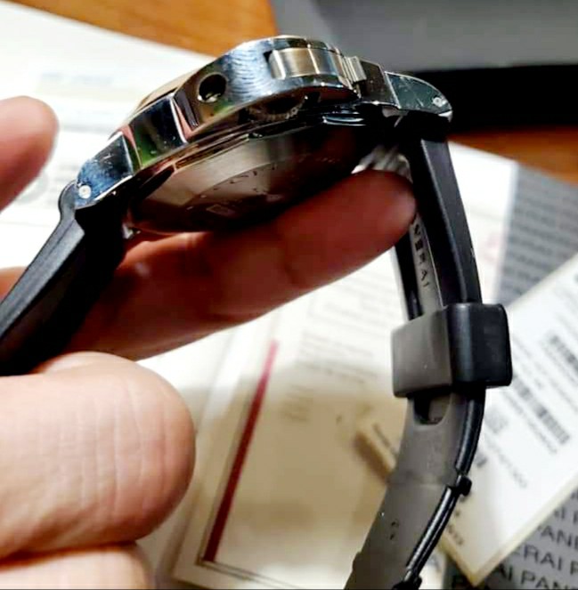 【已交流】沛納海 Pam090 Panerai Luminor pam 090 自動上鍊 動能顯示 日期顯示 黑色面盤, 名牌精品, 精品手錶 ...