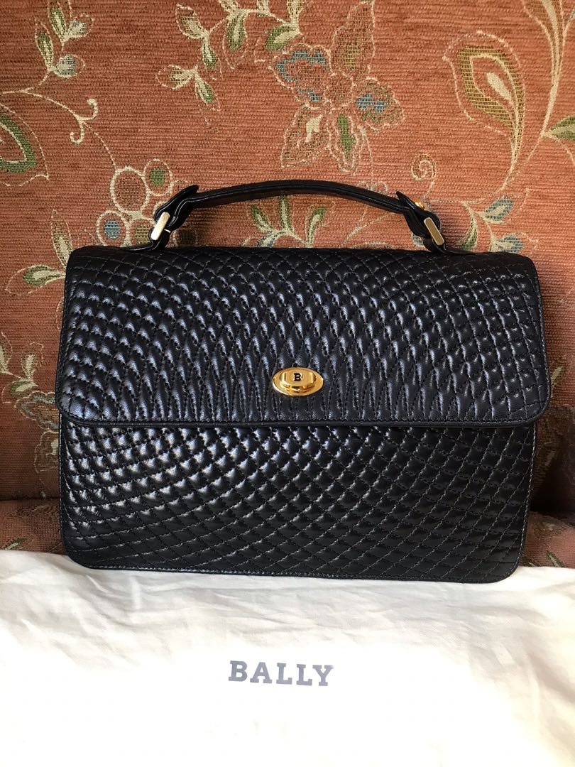 BALLY Bag authentic (preloved), Luxury, Bags & Wallets on Carousell