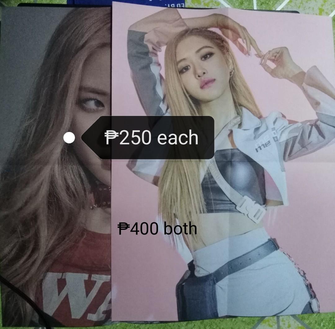 BLACKPINK ROSÉ KTL POSTERS, Hobbies & Toys, Memorabilia & Collectibles ...