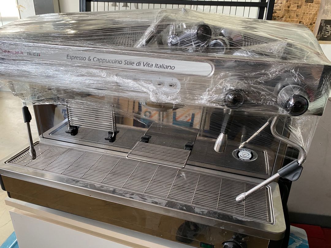 Faema E98 RE 2 group Traditional Automatic espresso machine, TV & Home Appliances, Kitchen ...