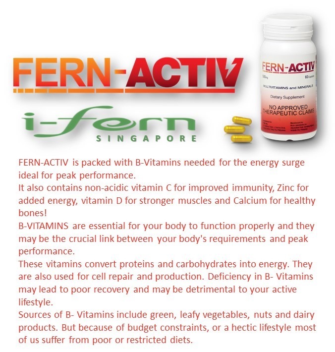 Fern-active multivitamins and minerals, Everything Else on Carousell