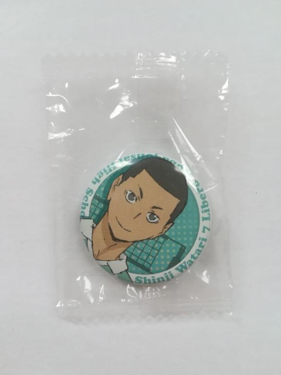 Haikyuu!! - Shinji Watari / Yaku Morisuke - Can Badge, Hobbies & Toys ...