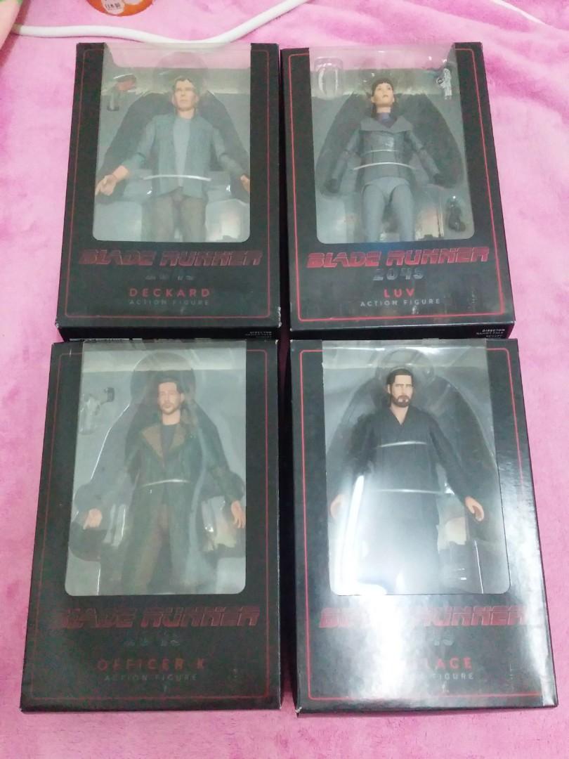 #BLADE RUNNER 2049 SERIES 1 DECKARD & OFFICER K. SERIES 2 LUC & WALACE ...