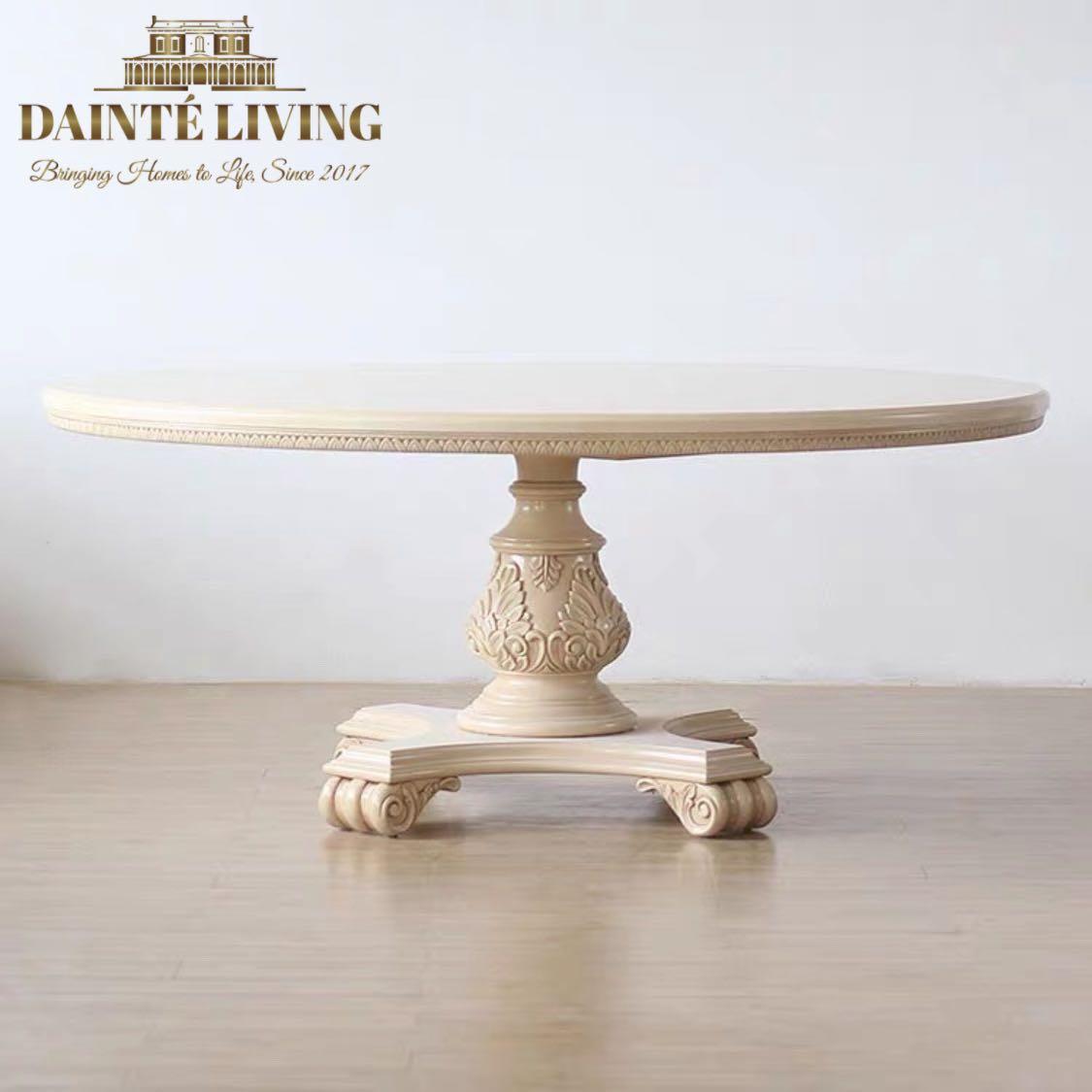 Juliette Victorian Round Dining Table | Bespoke, Furniture & Home ...